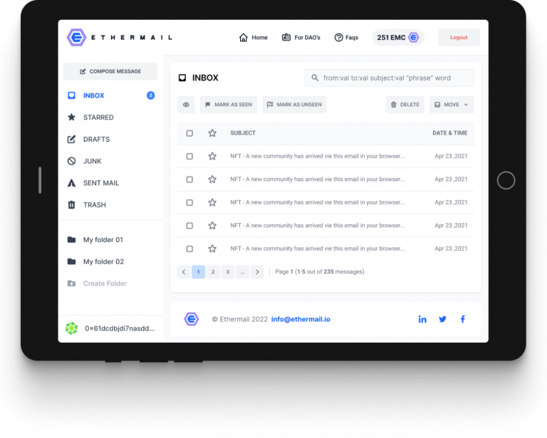 A New Web3 Email Design Aims to Tackle NFT Fraud A New Web3 Email Design Aims to Tackle NFT Fraud