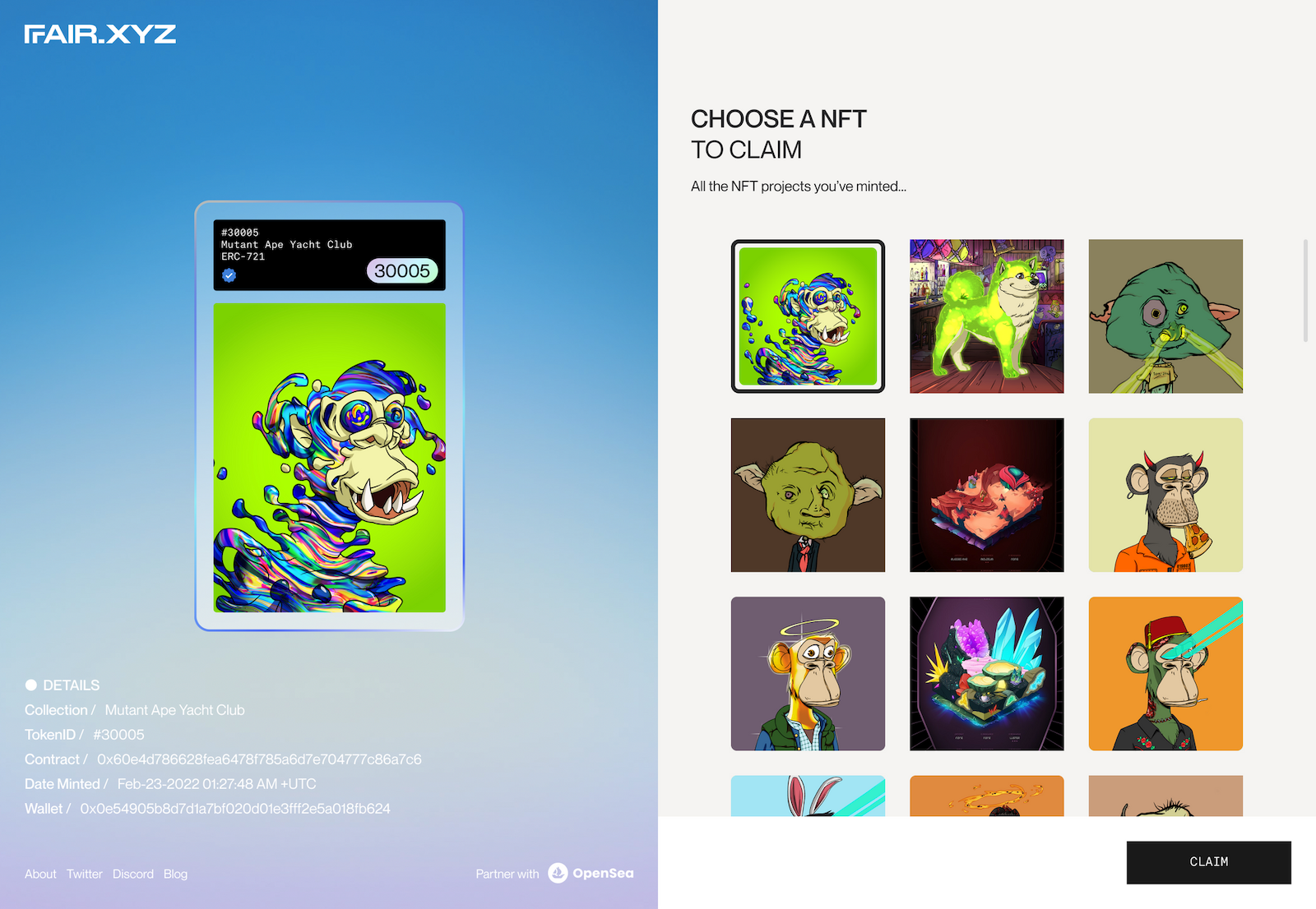 OpenSea and Fair.xyz's Soulbound 'Minter Token' Honors NFT Innovators