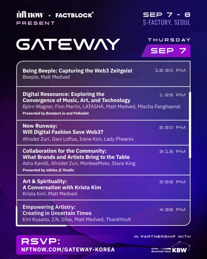 The Gateway: Korea Reveals Speakers & Programming Schedule